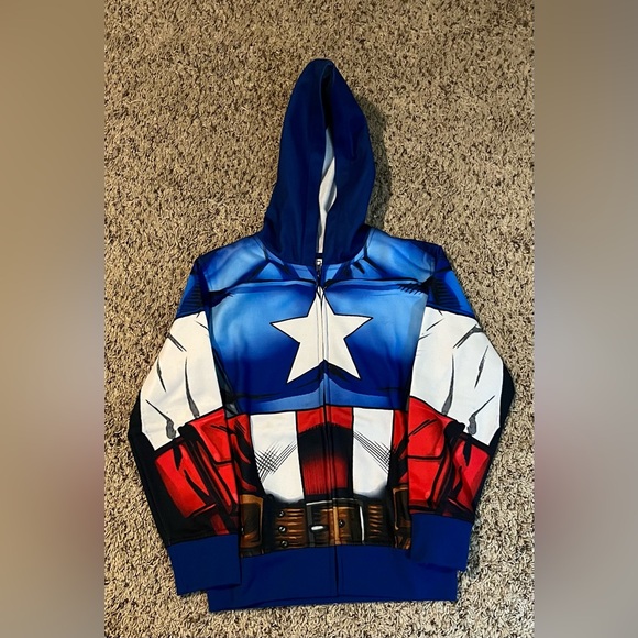 Marvel | Jackets & Coats | Marvel Avengers Kids Hoodie M | Poshmark